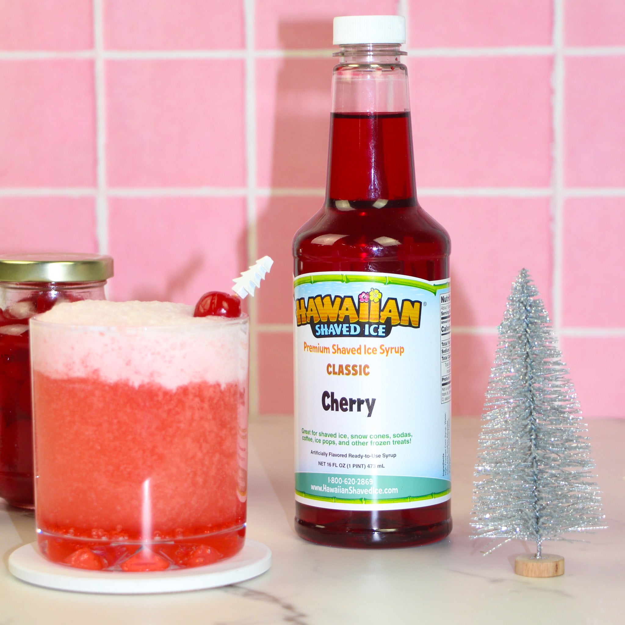 Merry Cherry Float – Hawaiian Shaved Ice