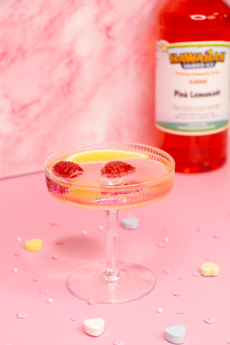 Pink Lemonade Champagne – Hawaiian Shaved Ice
